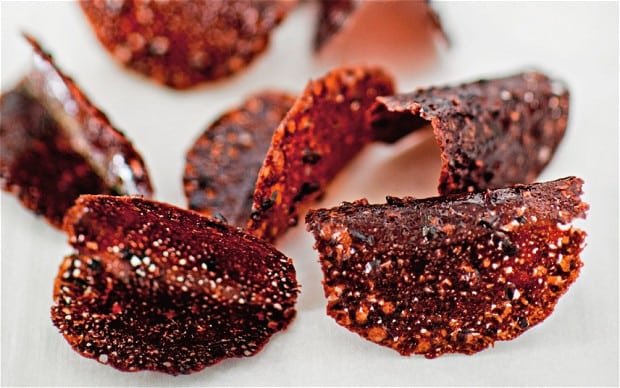 Chocolate Lace Biscuits in The Telegraph - Rococo Chocolates