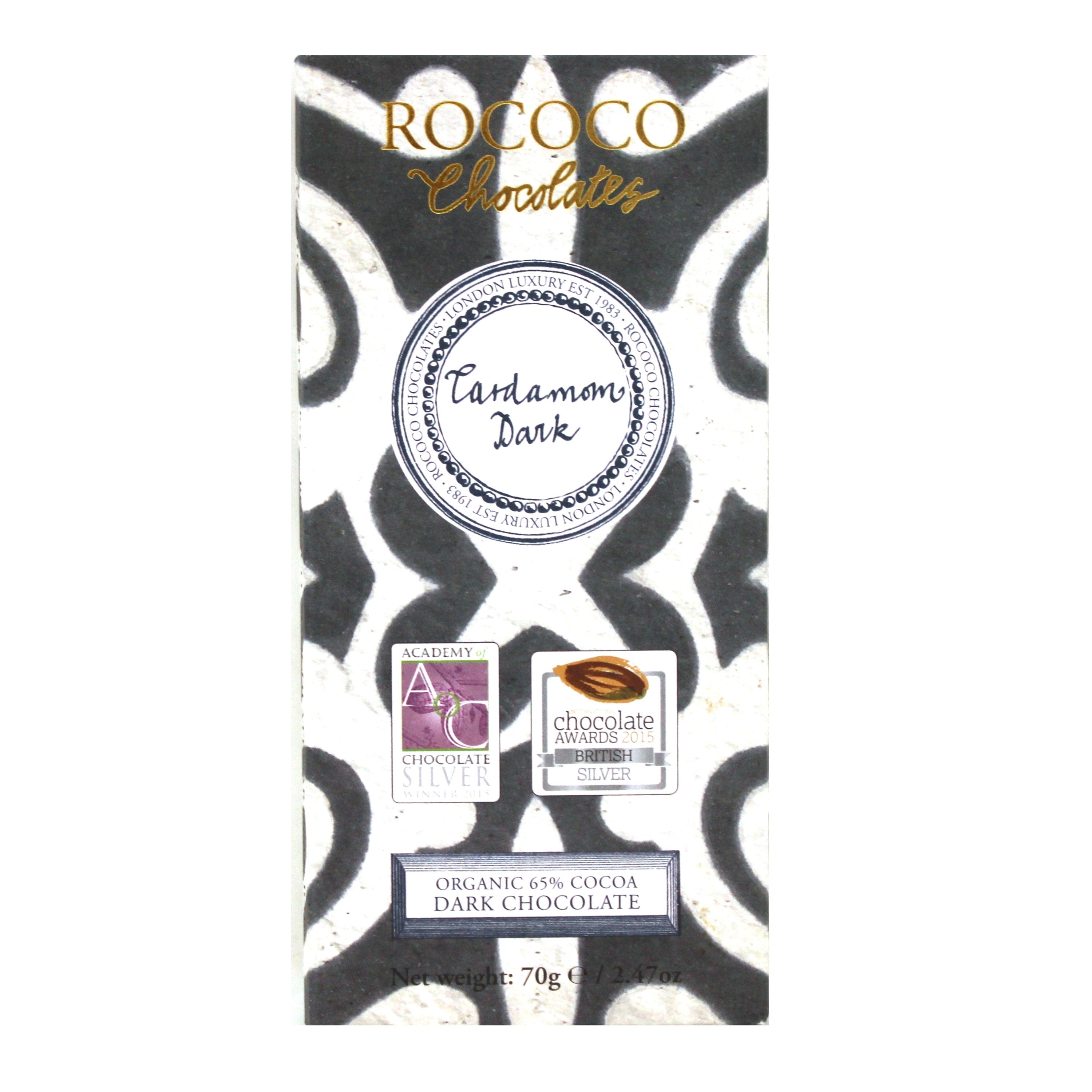 Dark Chocolate Bars - Rococo Chocolates