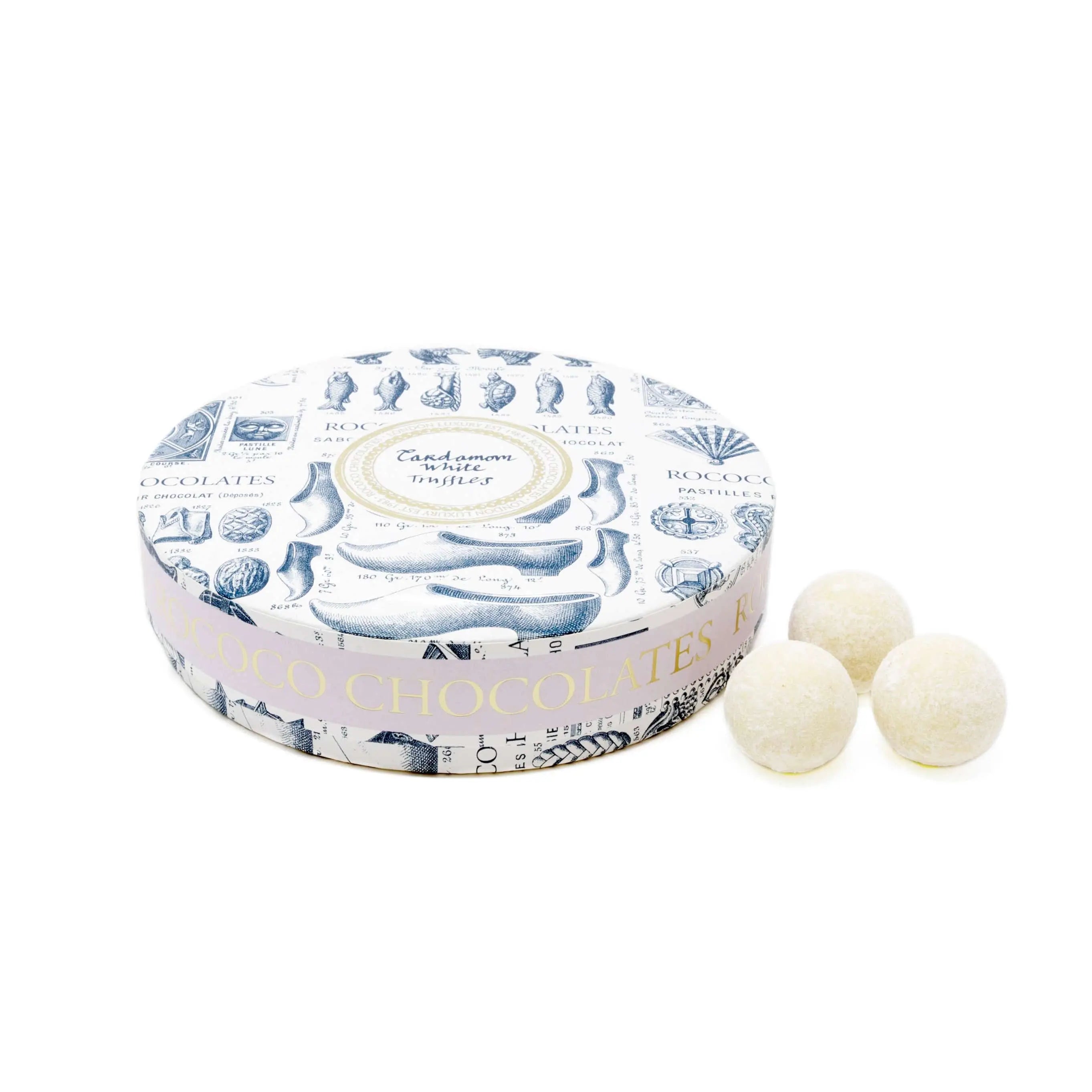 White Chocolate and Cardamom Truffles – Rococo Chocolates